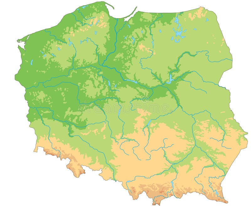 Poland Map Rivers Stock Illustrations – 515 Poland Map Rivers Stock ...