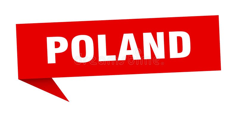 Poland Sticker. Poland Signpost Pointer Sign Stock Vector ...