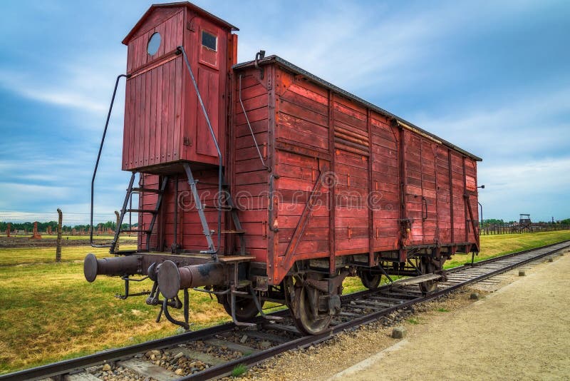 Poland - Train Car in Camp - Auschwitz Concentration Camp Editorial ...
