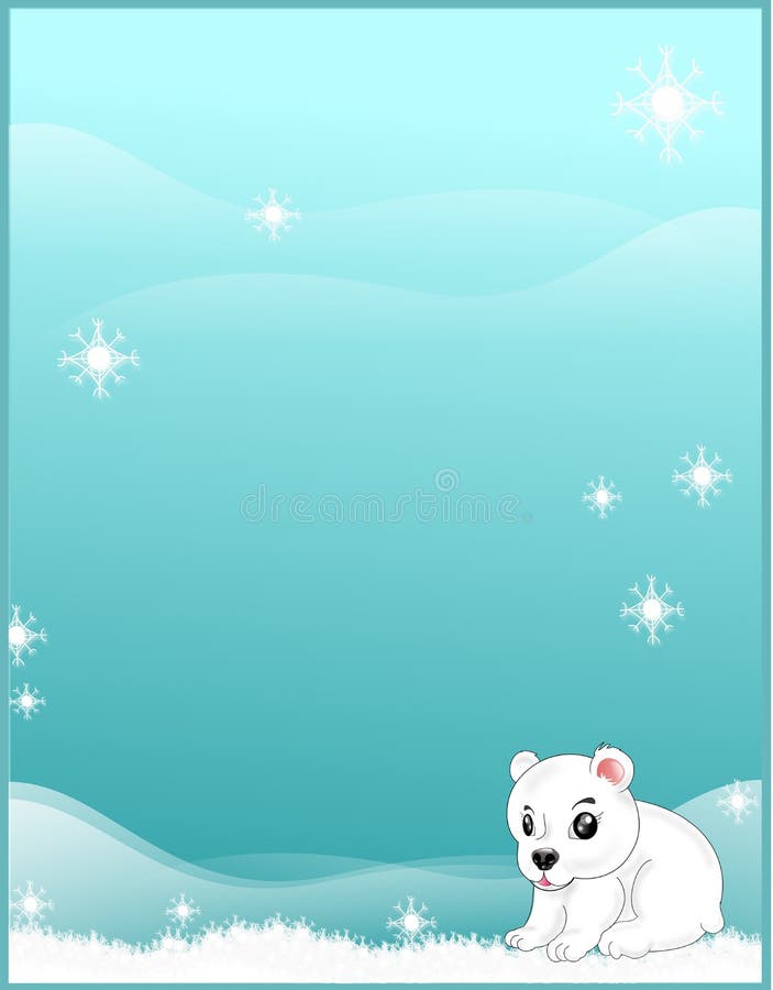 Polar background stock illustration. Illustration of white - 36634551