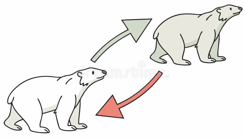 Polar Bear Migration Pattern, Climate Change Impact, Wildlife Movement ...