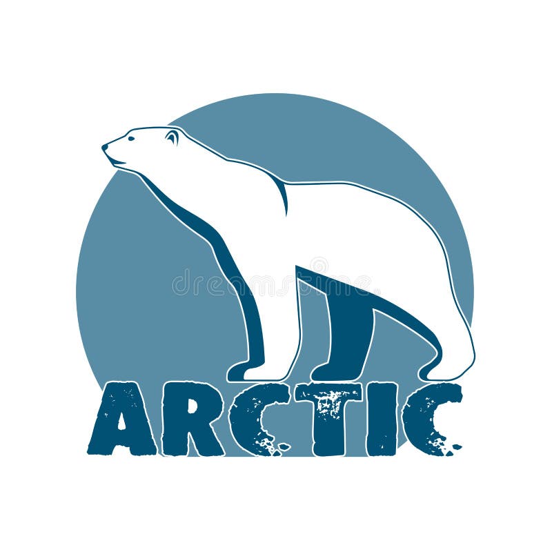 Polar Bear Symbol of the Arctic Stock Vector - Illustration of pole ...