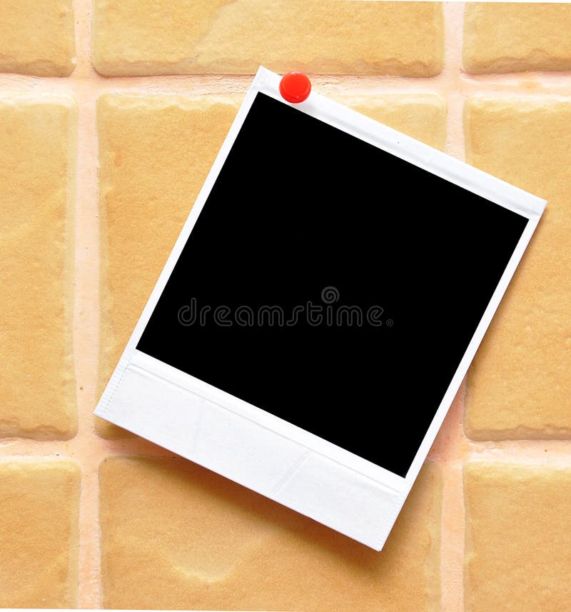 Polaroid frame stock photo. Image of classic, instant - 15929270