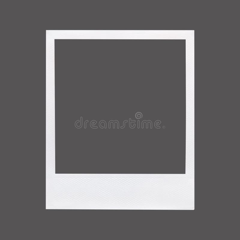 Polaroid Frame Border Texture Dark Middle Section Vintage Old Unique ...