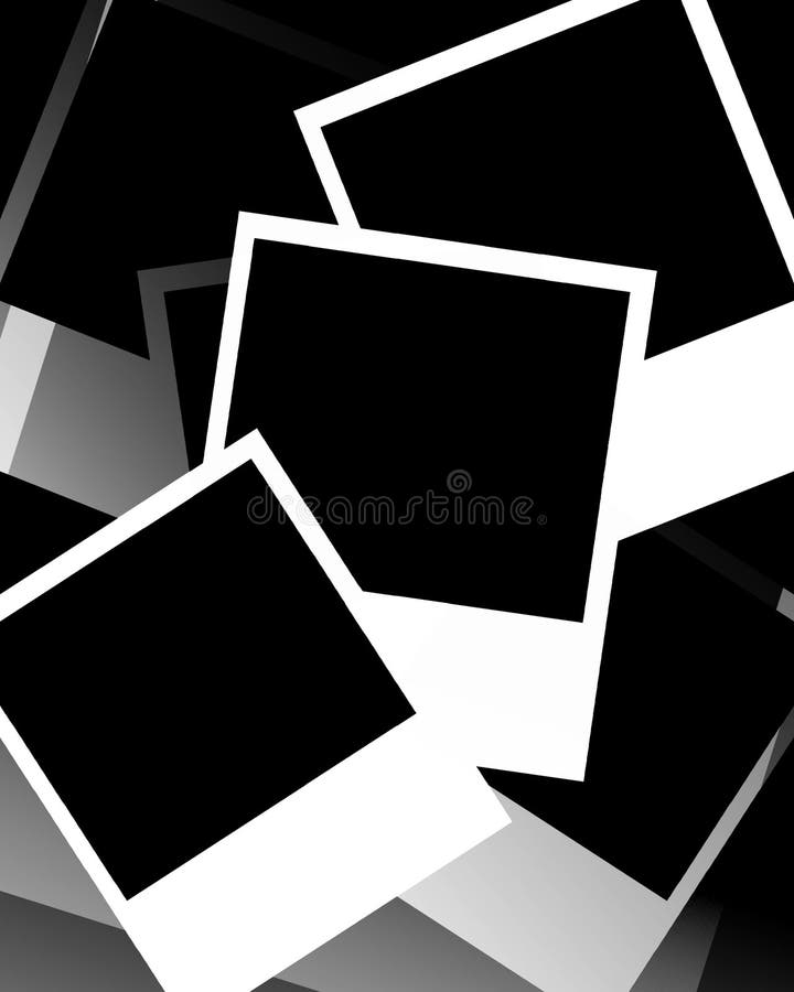 Polaroid frames stock illustration. Illustration of photograph - 3787434