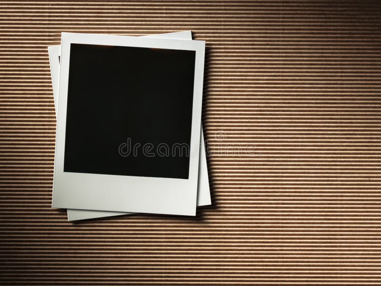 Polaroid style photo frame stock image. Image of grunge - 33407165