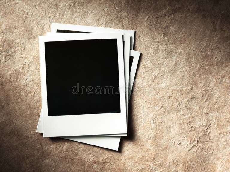 Polaroid style photo frame stock image. Image of scrapbook - 35264777