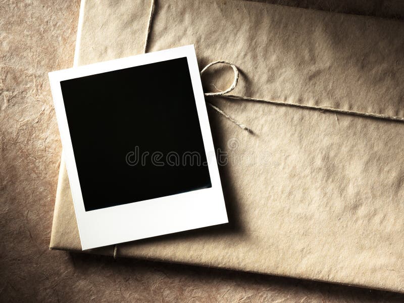 Polaroid style photo frame stock image. Image of shabby - 38772259