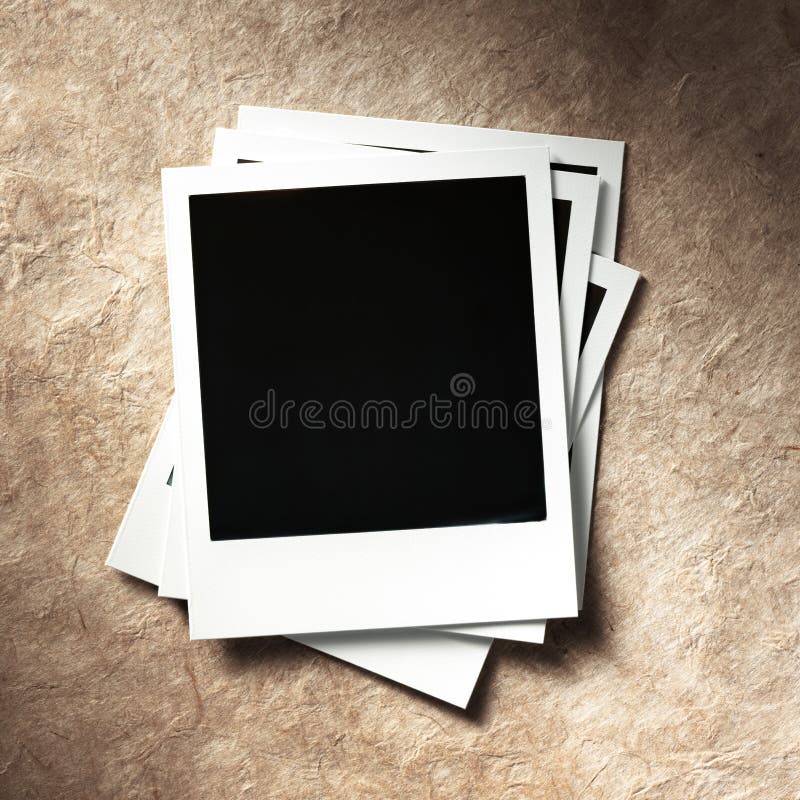 Polaroid style photo frame stock photo. Image of polaroid - 39999178