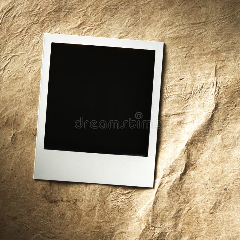 Polaroid style photo frame stock photo. Image of retro - 40106852