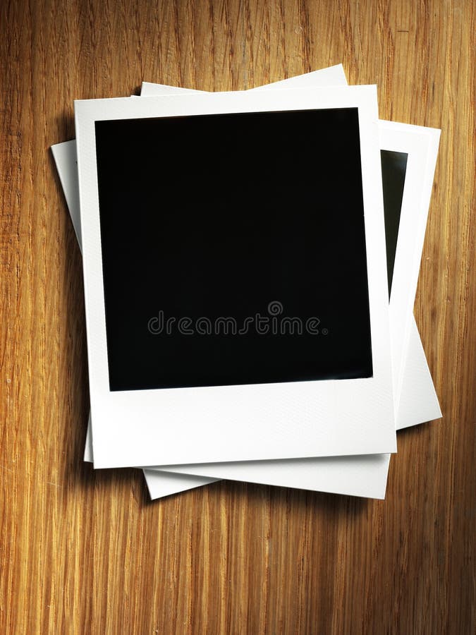 Polaroid style photo frame stock image. Image of paper - 33407159