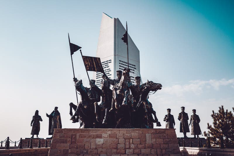 Polatli Duatepe Monument for the Memory of the Turkish War of in Stock ...