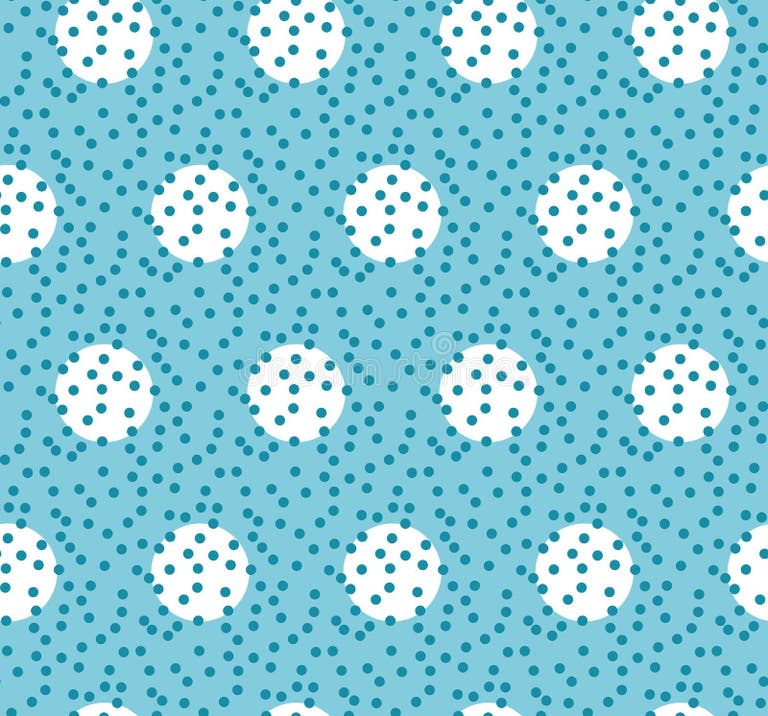 Polca Dot Pattern, Fundo Sem Emenda Do Vetor Ilustração do Vetor ...