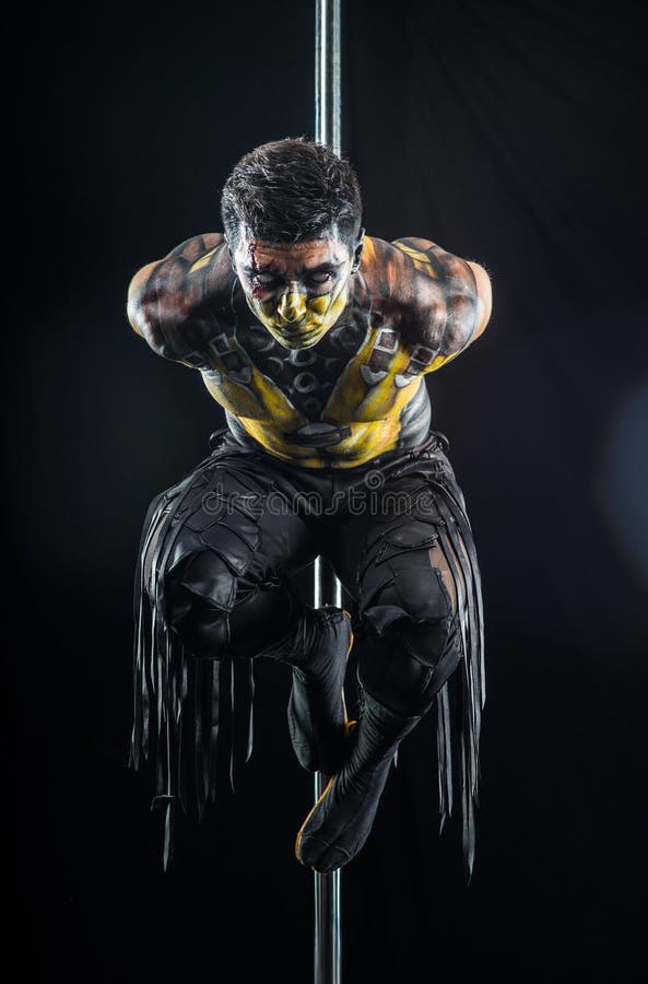 On the Pole Bodyart Scorpion Stock Image - Image of demon, comic: 86392463