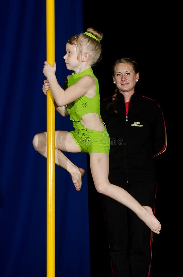 POLE DANCE CHAMPIONSHIP - Baby Editorial Stock Image - Image of fashion ...
