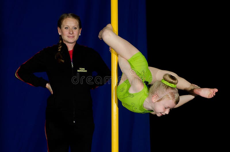 POLE DANCE CHAMPIONSHIP - Baby Editorial Stock Photo - Image of europe ...