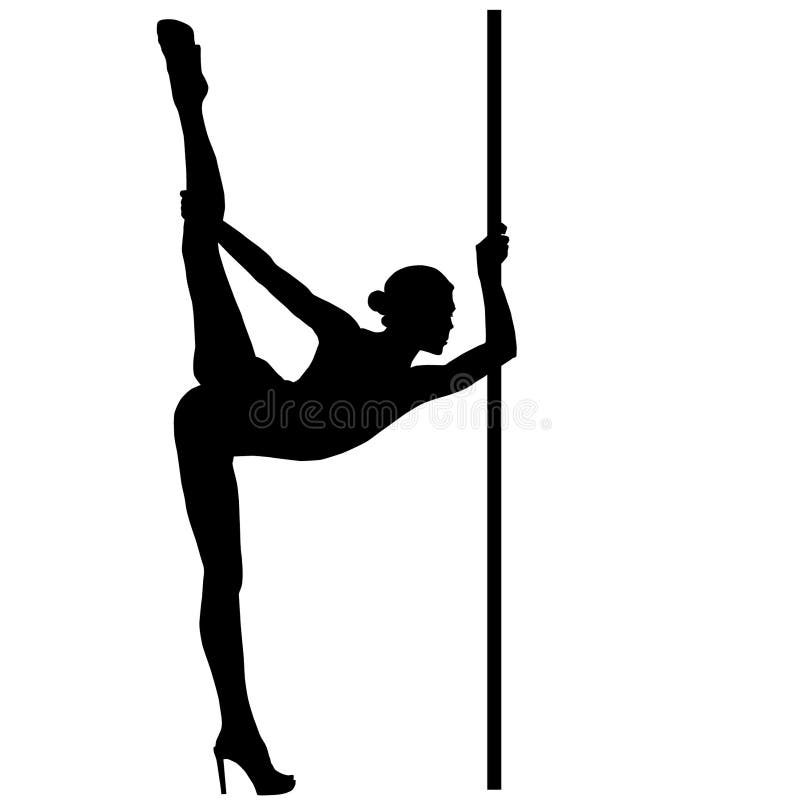 Pole Dance Vector Eps Illustration by Crafteroks Stock Vector ...