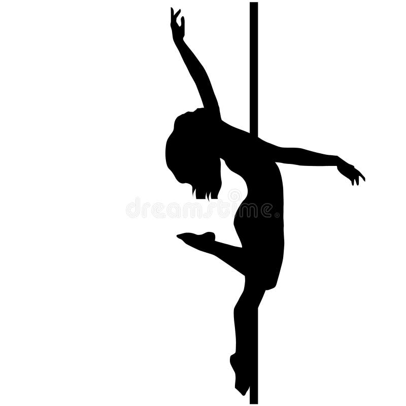 Pole Dance Vector Eps Illustration by Crafteroks Stock Vector ...