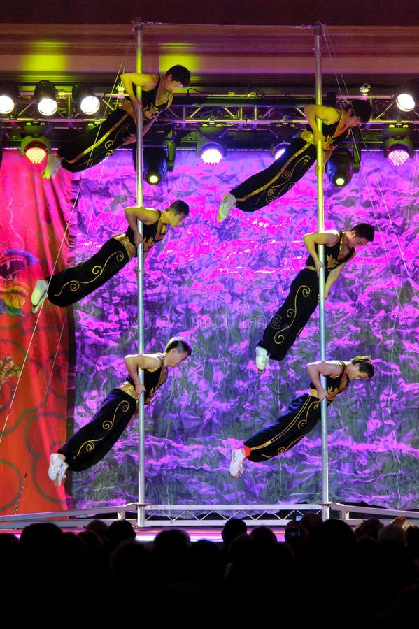 Pole Dancing editorial photo. Image of hebei, cirque - 22977731