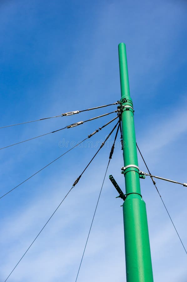 Pole stock image. Image of electricity, cables, environmental - 112776855