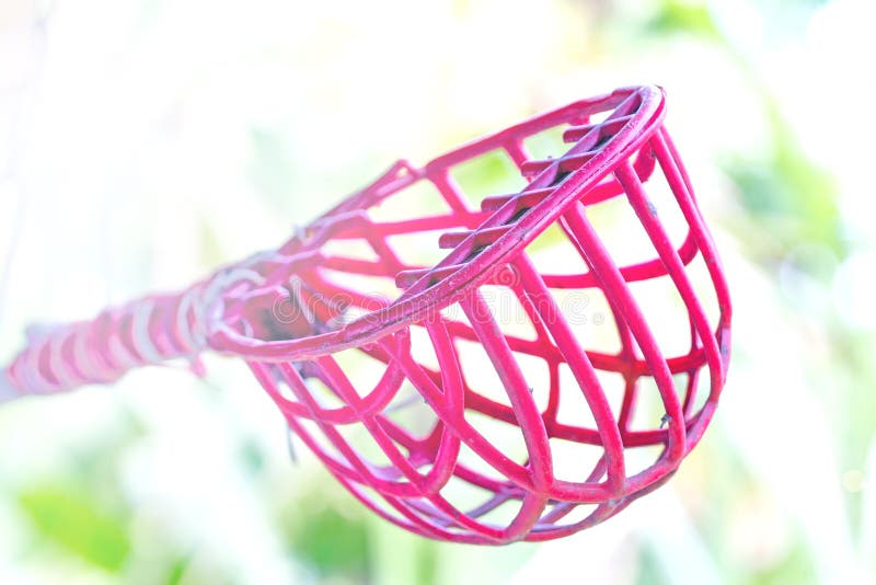 A Pole for Picking Fruits from a Tree, Long Stick Plastic Stock Image ...