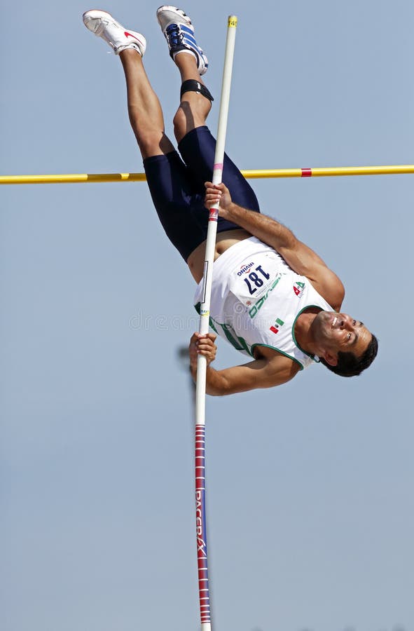 Pole Vault Mexico Man editorial photography. Image of central - 26120747