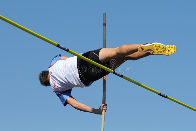 Pole vaulting editorial photo. Image of record, gymnastic - 11186056