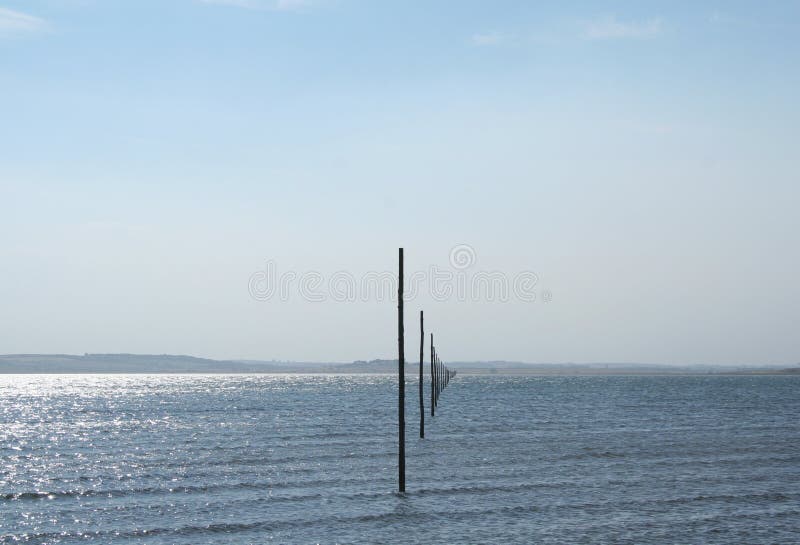 Poles In The Sea Picture. Image: 1091544