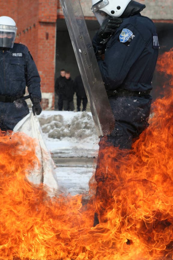 Police stock photo. Image of flame, fire, protect, helmet - 615418