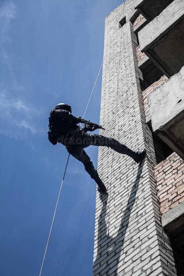 Police assault operation stock image. Image of forces - 60977233