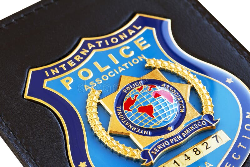 Police badge editorial stock photo. Image of shield, protection - 19233518