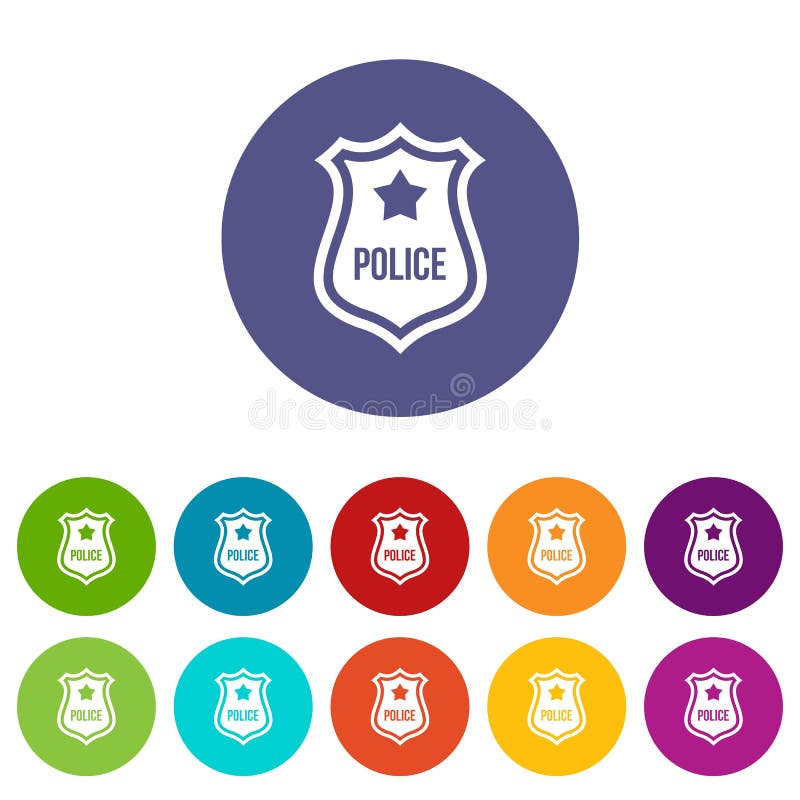 Police Colors Stock Illustrations – 2,184 Police Colors Stock ...