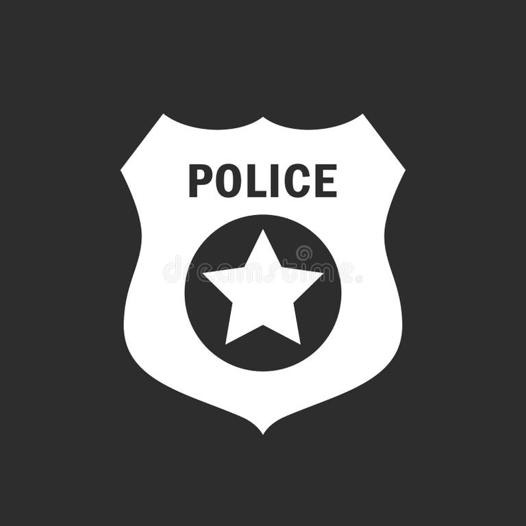 Official Police Badges Stock Illustrations – 163 Official Police Badges ...
