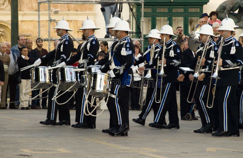 Police Band. editorial stock photo. Image of singing - 49363938