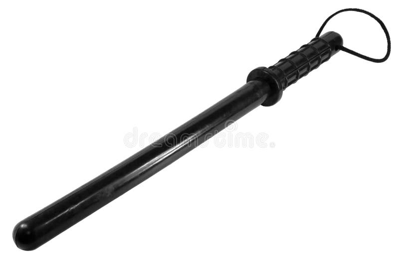 Police baton stock photo. Image of protection, police - 17155740