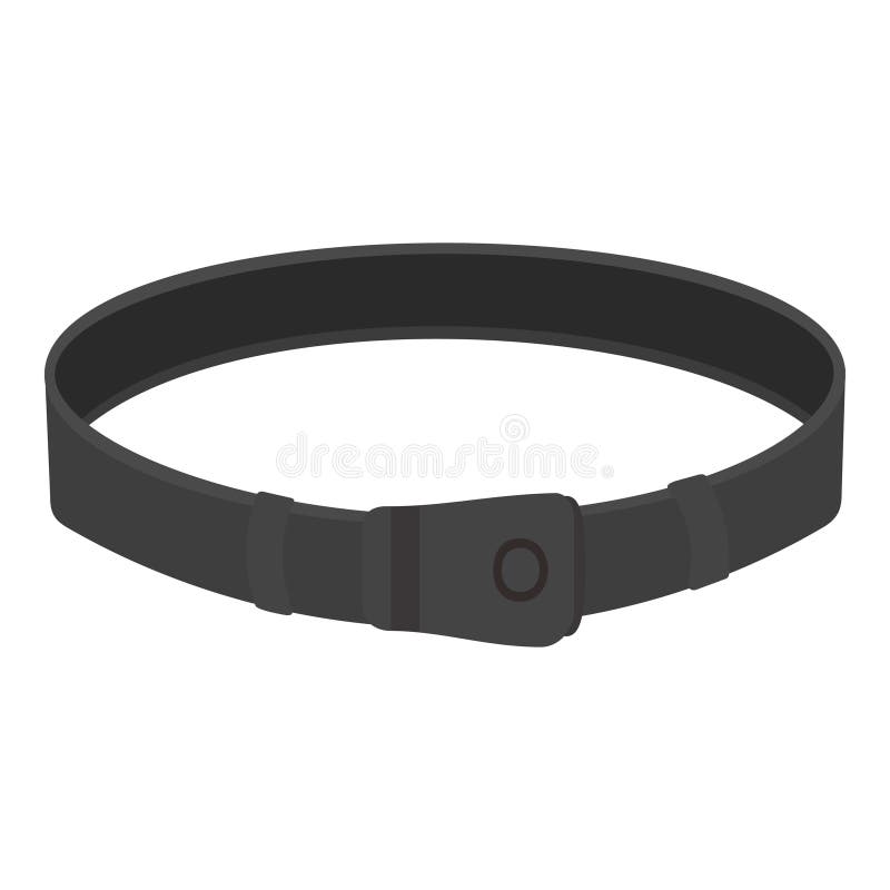 Police Belt Icon Cartoon Vector. Security Stock Vector - Illustration ...