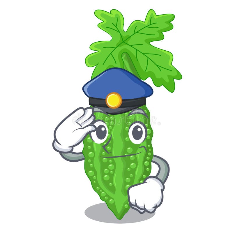 Bitter Gourd Cartoon