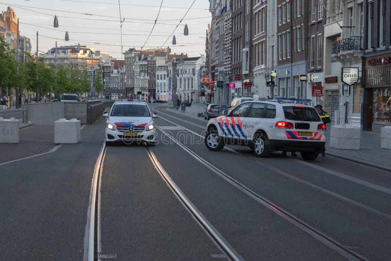 Police Blockade, Central Park West, NYC, NY, USA Editorial Stock Photo ...