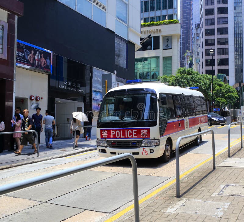 Police bus editorial image. Image of gendarme, emergency - 48150080