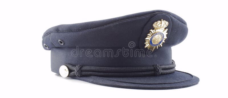Russian Police Officer Hat stock photo. Image of department - 4174368