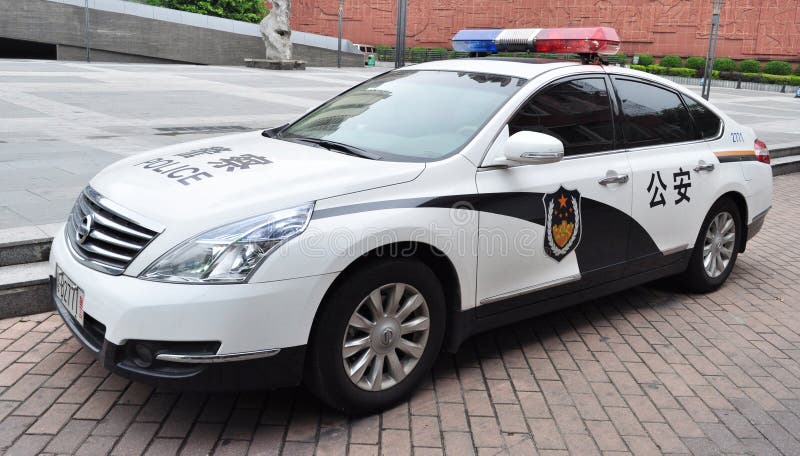 Chinese Police Car