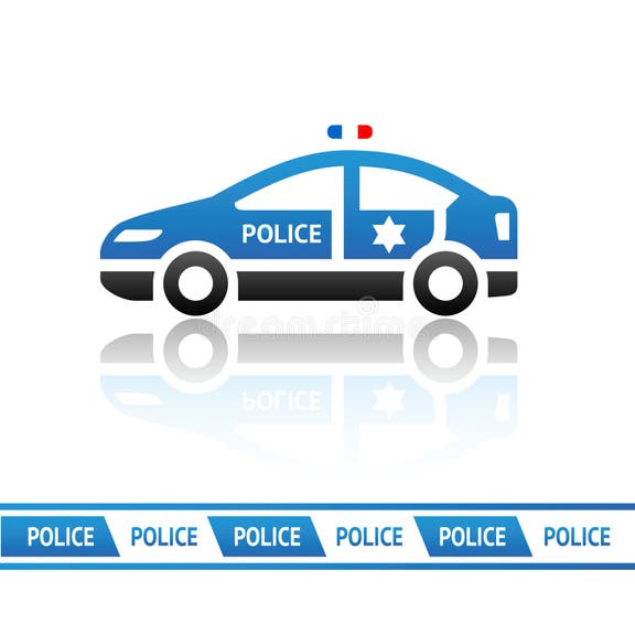 Blue Police Car Icon Stock Illustrations – 2,197 Blue Police Car Icon ...