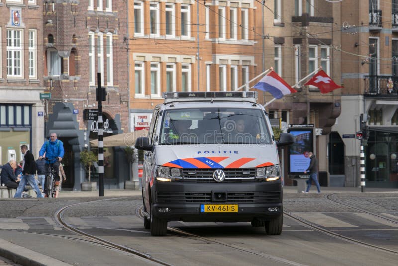 Police Car at Amsterdam the Netherlands 18-6-2020 Editorial Stock Image ...