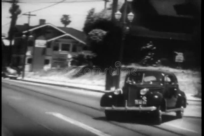 Police Car Chasing Vehicle on Street Stock Video - Video of danger ...