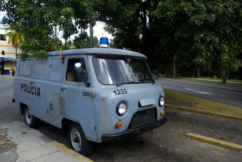 Cuban Police Cars