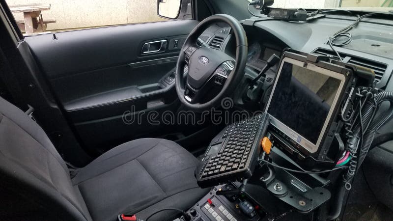 Police Car Interior