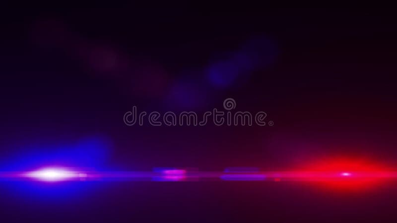 Police Lightbar on a Black Background Stock Video - Video of trouble ...