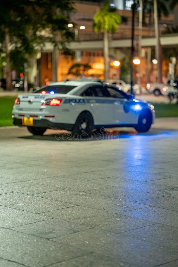 Police Car Lights Night Vertical Stock Photos - Free & Royalty-Free ...