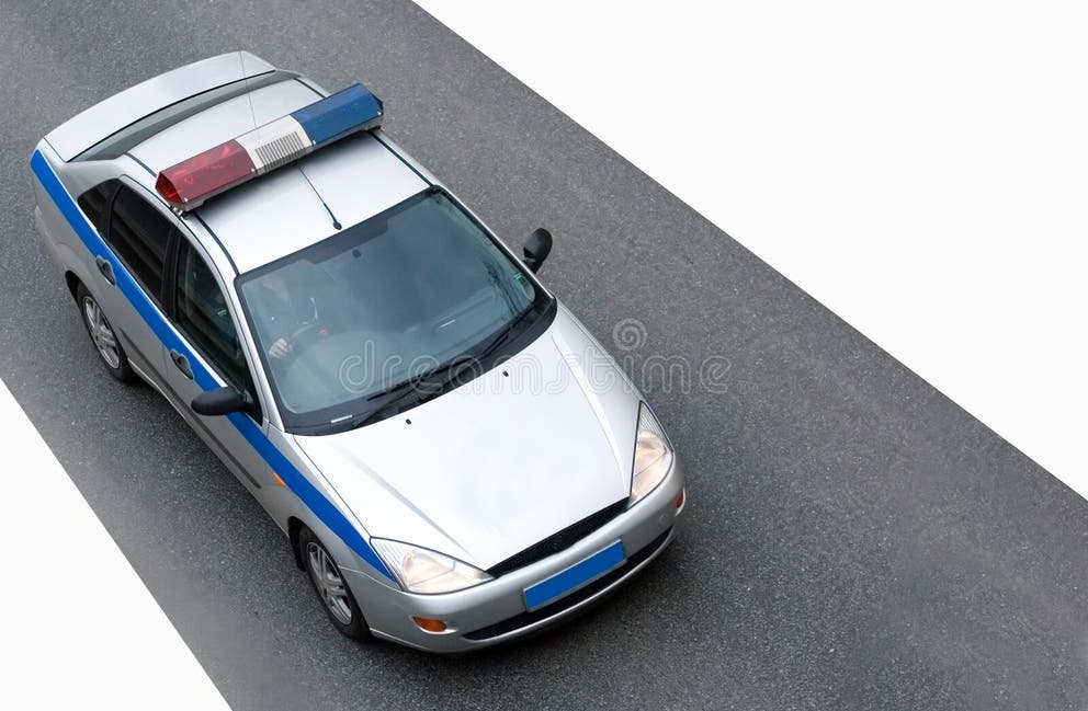POLICE CAR speed stock photo. Image of satisfaction, security - 2326560