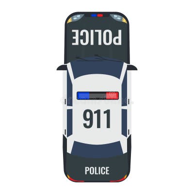 Police Car Top View Stock Illustrations – 734 Police Car Top View Stock ...